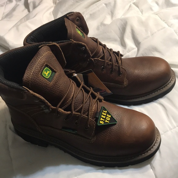 John Deere | Shoes | Mens 1 M Work Boots John Deer Steel Toe | Poshmark